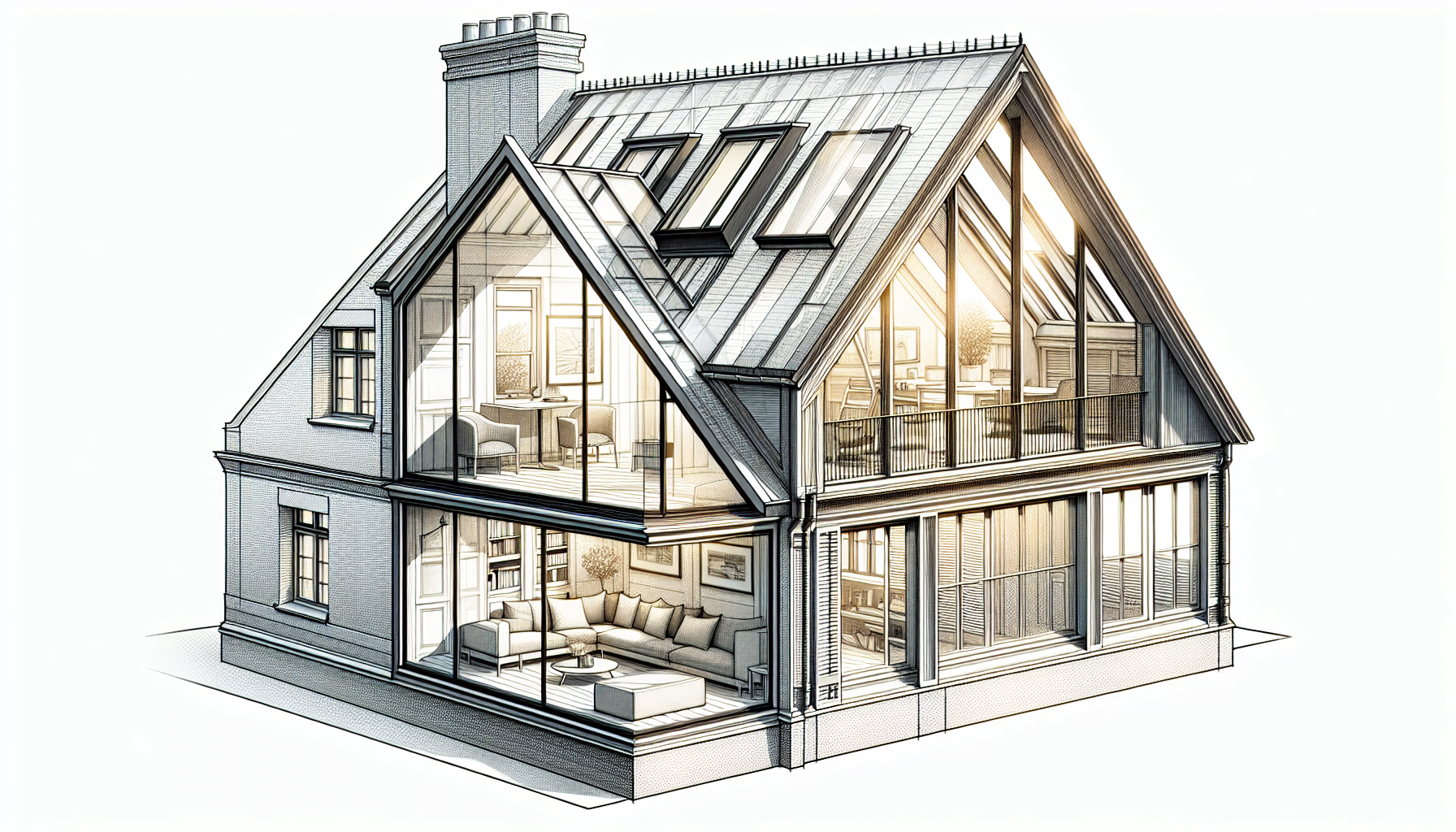 1930s Home Mansard Roof Dramatic Remodel Of 1930s Bungalow